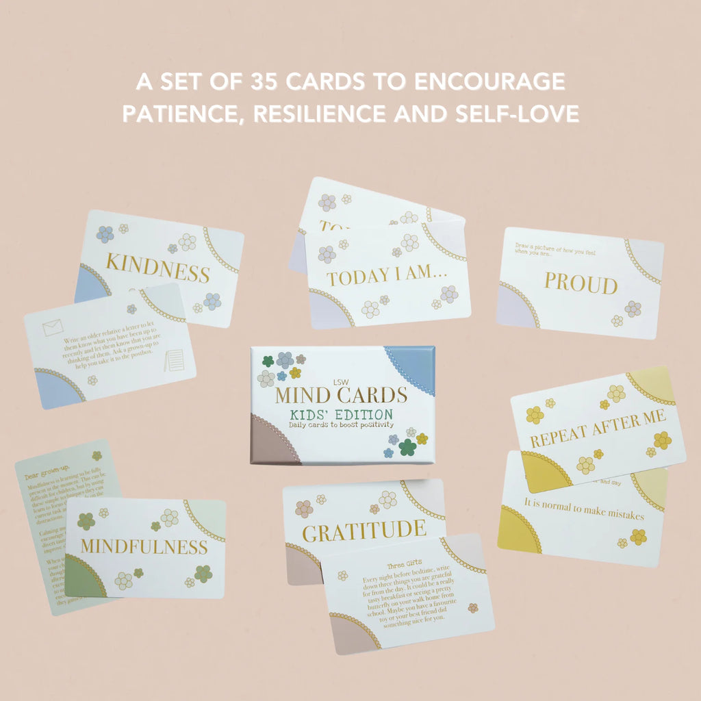 LSW Mind Cards: Kids Edition (Develop Positivity & Resilience) – Flowwe