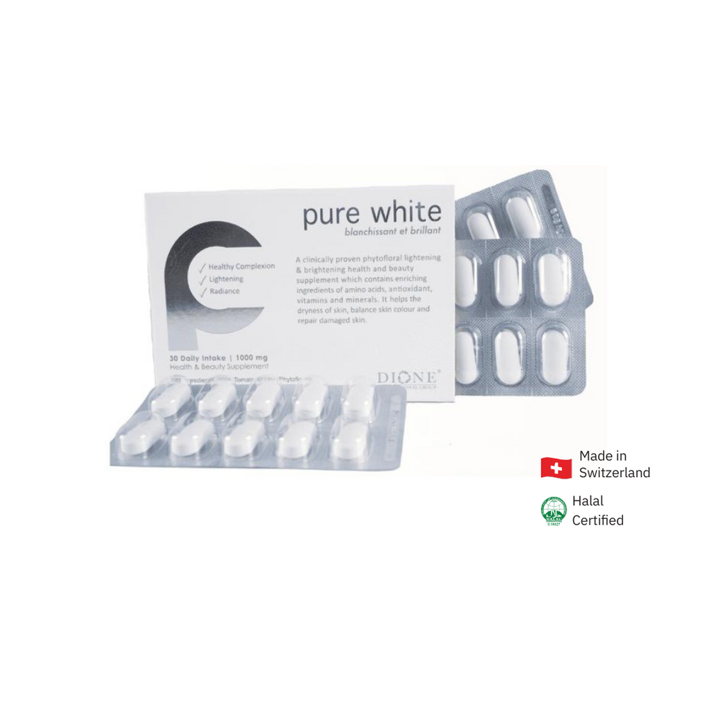 Pure White Skin Brightening Supplement – Flowwe
