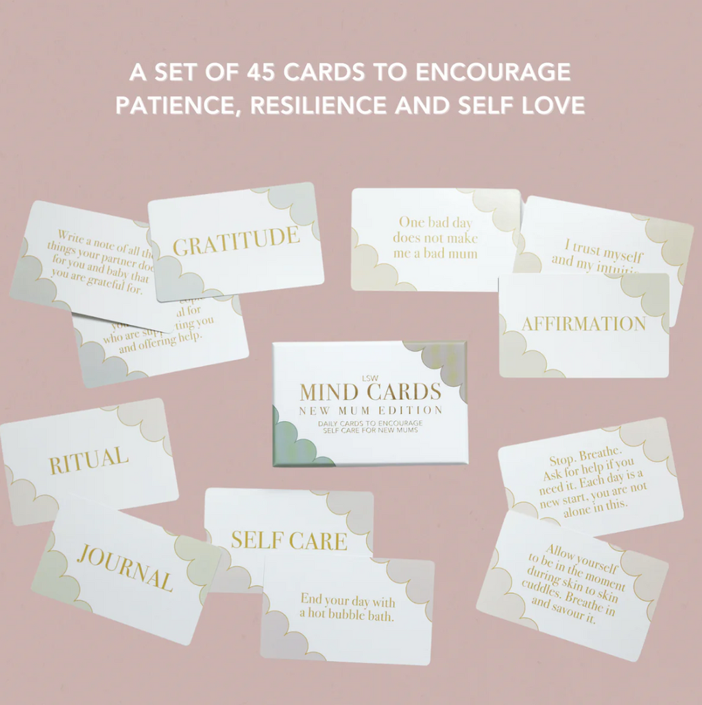 LSW Mind Cards: New Mum Edition (Self Care Gift for New Mums) – Flowwe